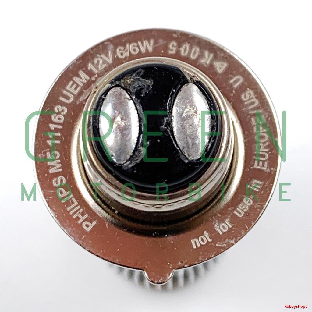 จัดส่งทันทีของแท้ 100 หลอดไฟหน้า LED PHILIPS ฟิลิปส์ M5 (T19) 12V DC แสงขาว 6500K 11163UEMX1 ...