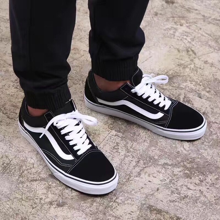 VANS Old Skool (Classic) - Black รองเท้า VANS การันตีของแท้ 100 VANS Authorized Dealer ...