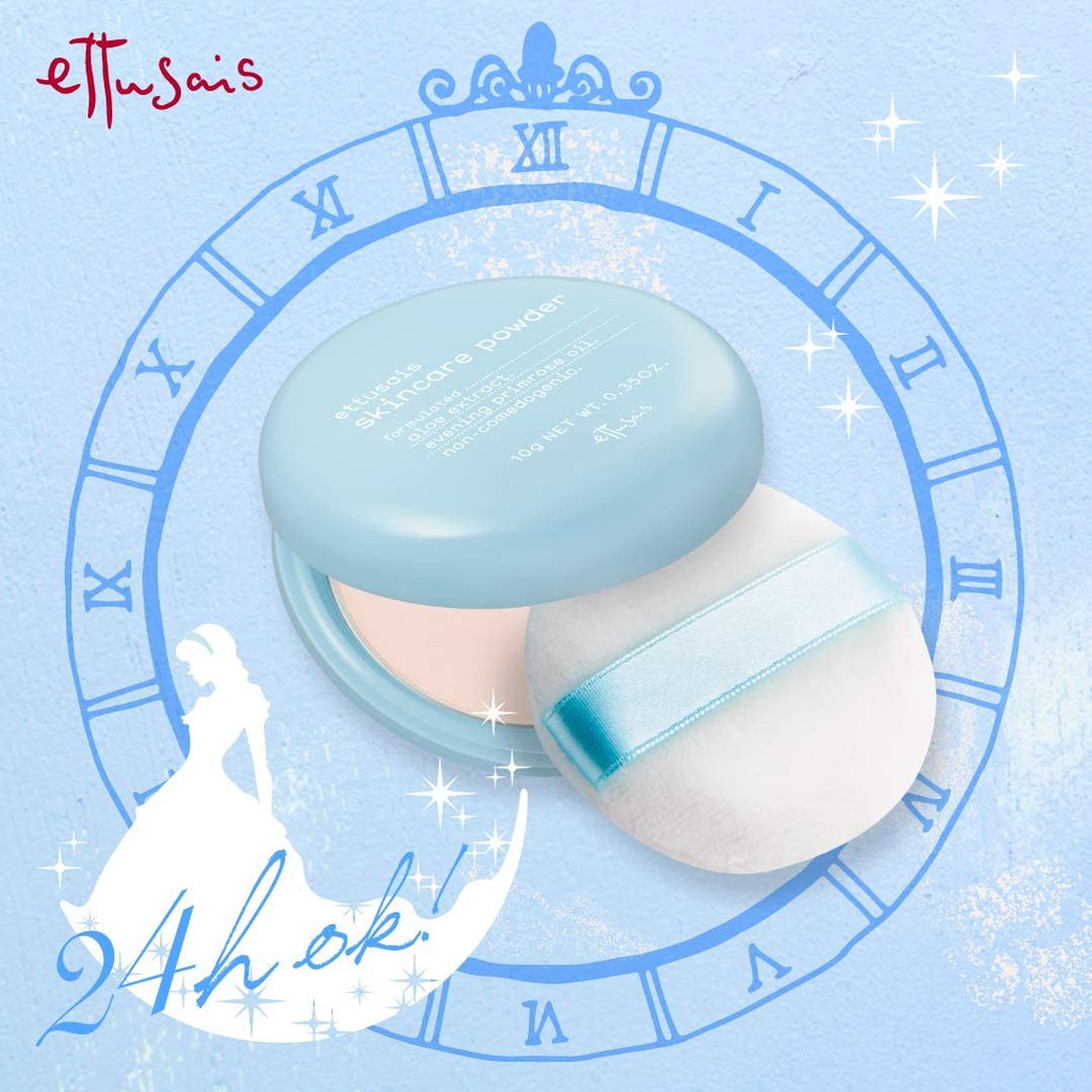 แป้งฝุ่นอัดแข็ง Ettusais Skincare Powder 10g บำรุงผิว ปกปิดรูขุมขน ...