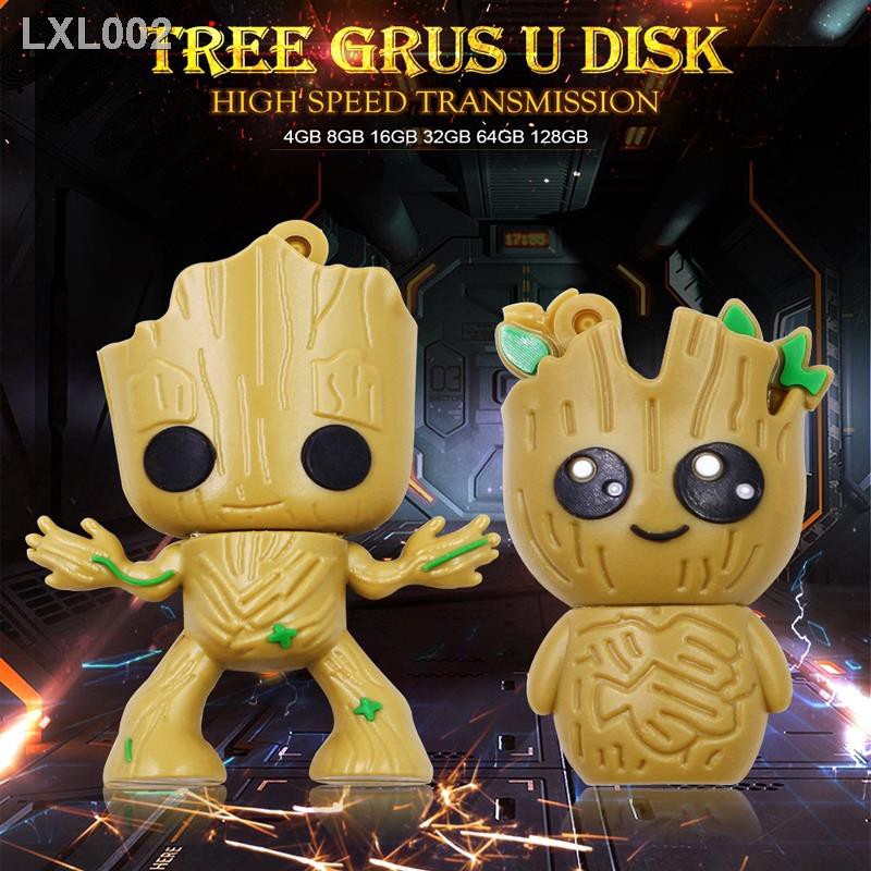 ราคาถูกแฟลชไดรฟ์การ์ตูนแฟลชไดรฟ์ Groot Usb 16 G 32 64 3. 011 ...