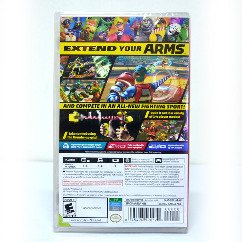 Nintendo Switch Arms Asia English - tinzshop - ThaiPick