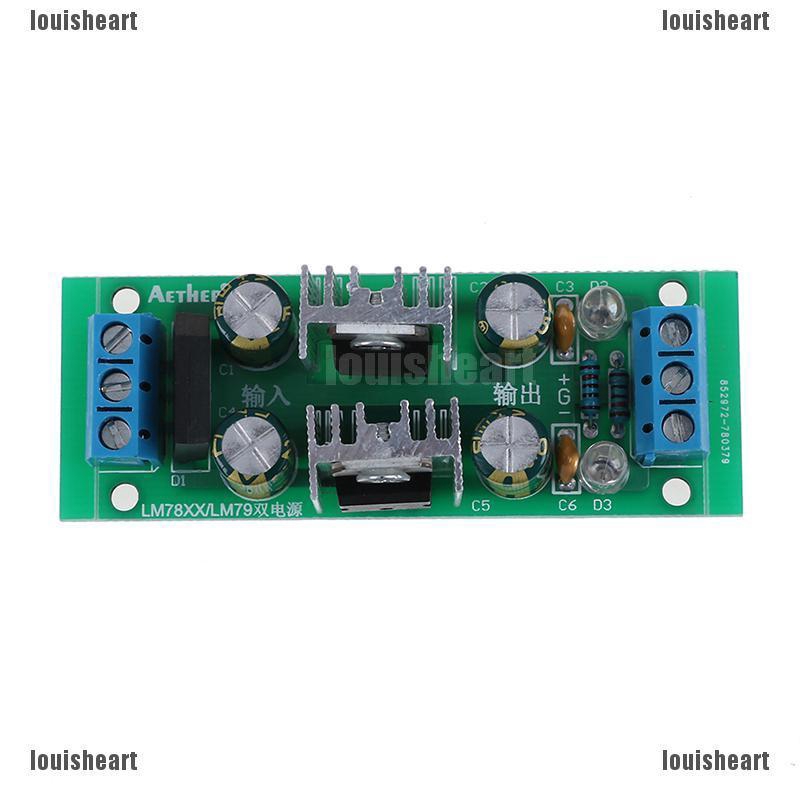 NEW LM7812 LM7912 12V dual voltage regulator rectifier bridge power ...