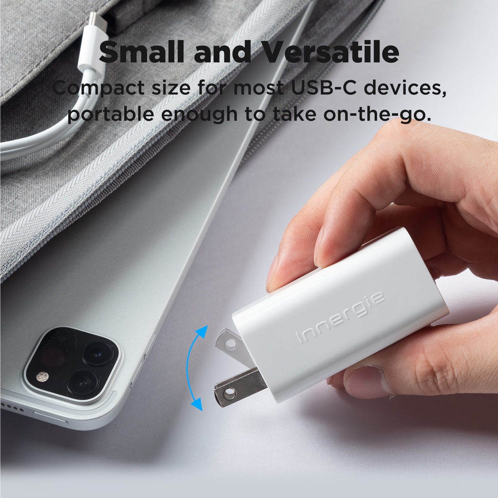 Innergie C6 USB-C Power Adapter 60 Watt GaN (Foldable Plug) - innergie ...