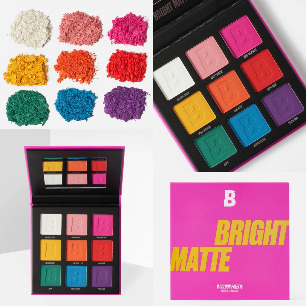 ของแท้ พร้อม EYN BRIGHT MATTE COLOUR PALETTE - allovercosmetics.th ...