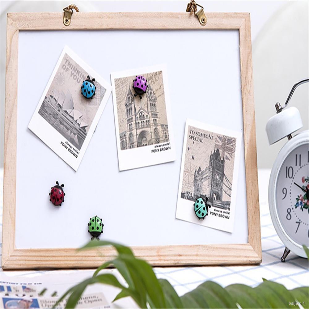 Fridge Magnet 6Pcs Mini Ladybug Fridge Magnets Creative Home Decor Cute ...