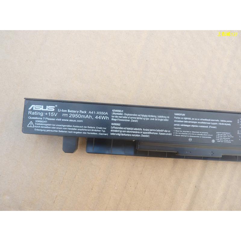 ℗ แบตเตอรี่โน้ตบุ๊ก ASUS a41-X550a Y481C X450V Y581C X550V W40C ของแท้ ...