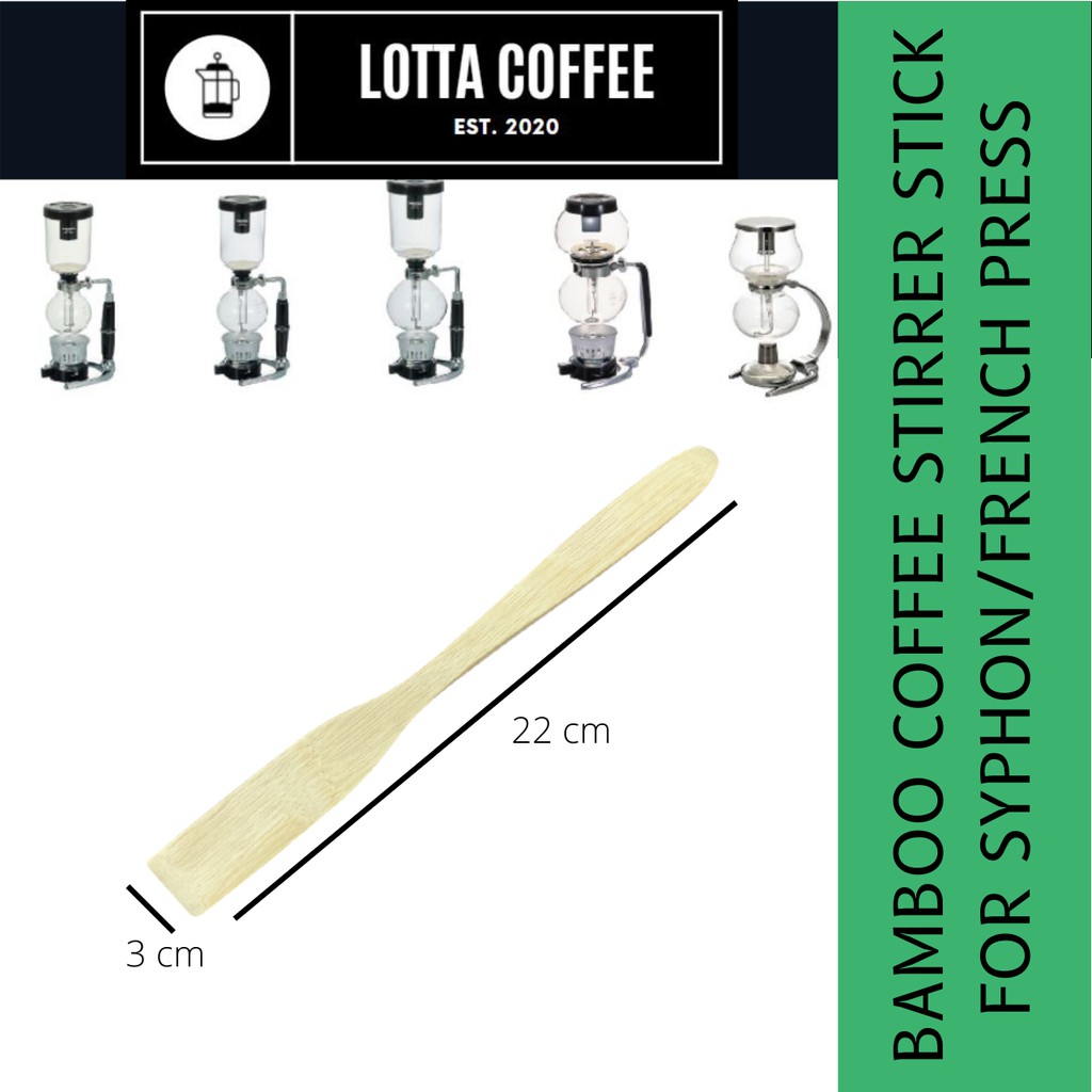 Bamboo Coffee Stirrer Stick For French Press Coffee Syphon Coffee ...
