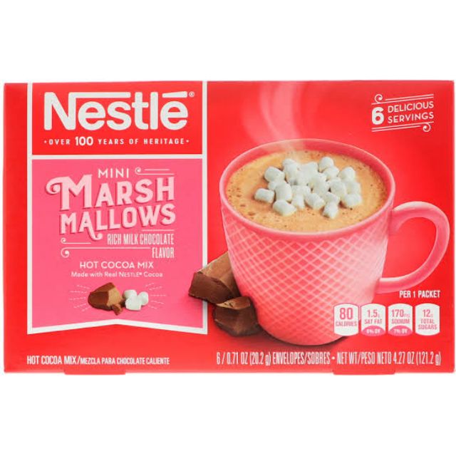 Nestle Hot Cocoa Mix, Mini Marshmallows | Shopee Thailand Nestle Hot Cocoa Mix, Mini Marshmallows | Shopee Thailand