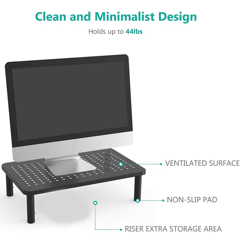 Monitor Stand Riser for Computer Laptop Printer Notebook and Screen ...