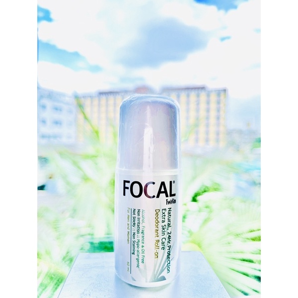 Focal Deodorant Roll On 60ml. โรลออนโฟคัล 60 เลยมล. โรลออนธรรมชาติ ...