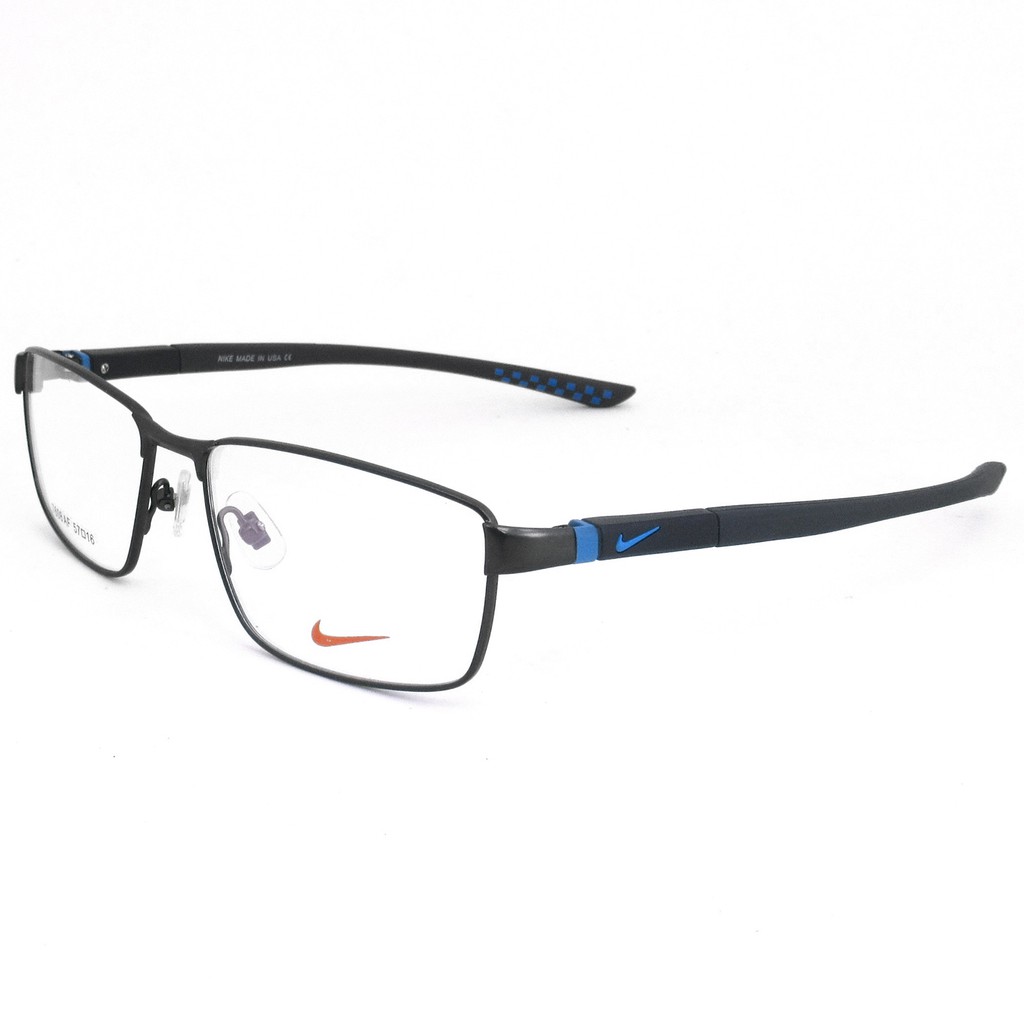 Nike Fashion แว่นตา รุ่น 7608 C-3-1 สีเทา กรอบเต็ม ขาสปริง วัสดุ ...