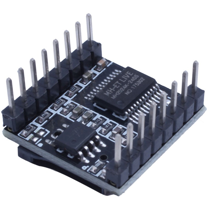 3pcs Mini MP3 Player Module DFPlayer MP3-TF-16P Support MP3WAVWMA TF ...