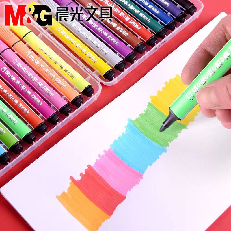Chenguang Watercolor Pen Washable Kindergarten Children 24 Colors ...