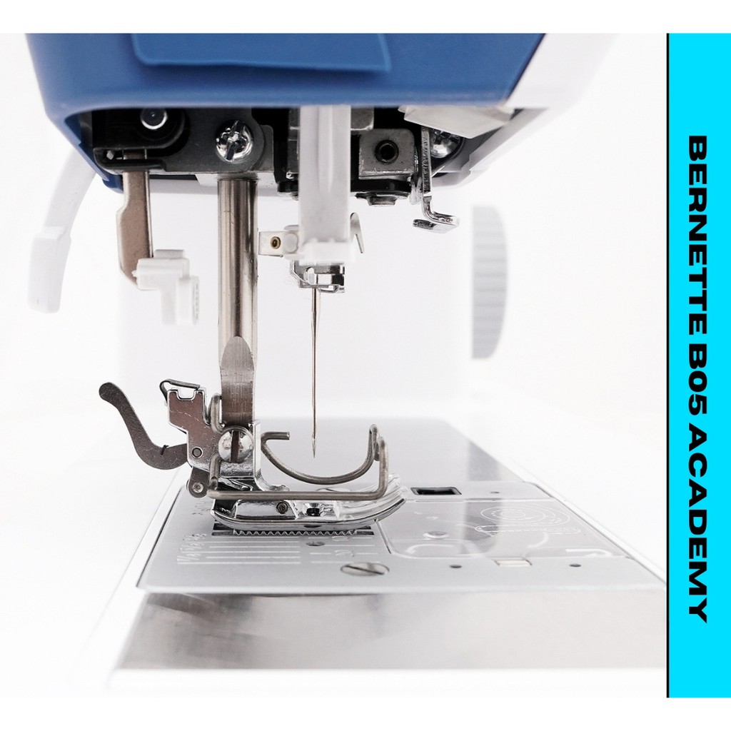 bernette จักรเย็บผ้าแบรนด์สวิส รุ่น b05 Academy 30 ลาย สนเข็มทำรังดุม ...