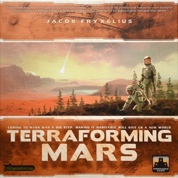 Terraforming Mars Board Game แถมซองใส่การ์ด SP 233 (ENG Version ...