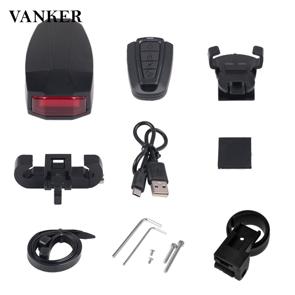 Vanker - หลอดไฟท้ายจักรยานไร้สาย Usb - vanker.th - ThaiPick