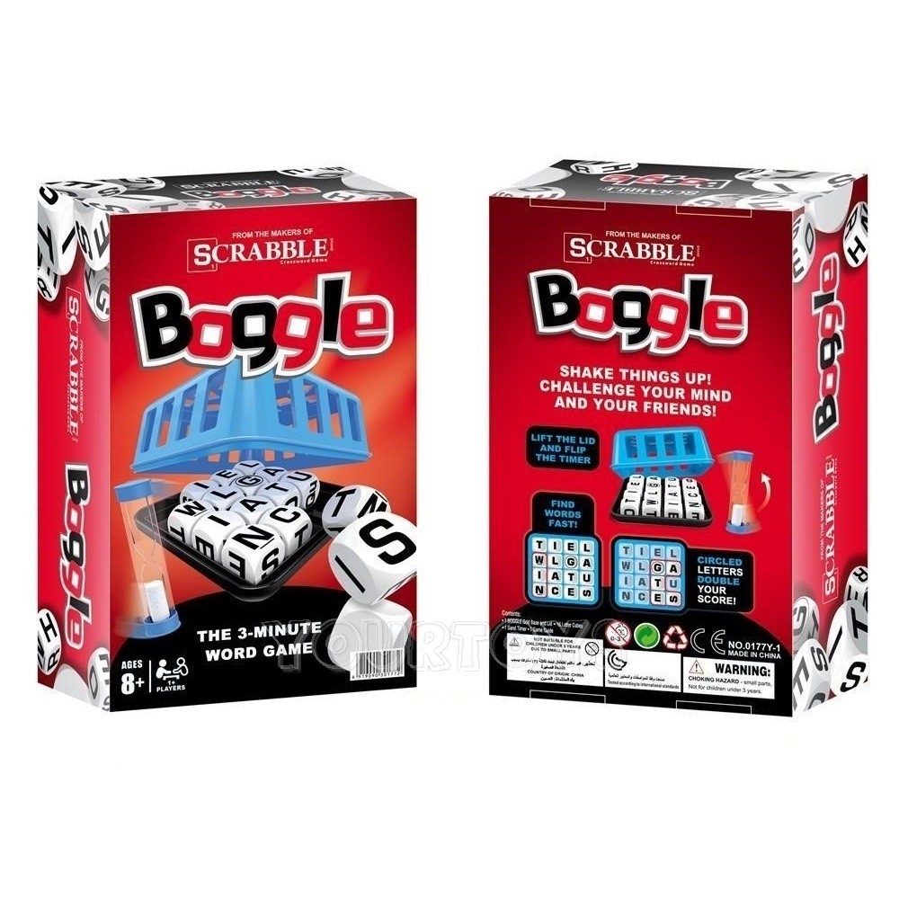 Scrabble Boggle - Crossward Game - ลูกเต๋าสร้างคำศัพท์ - yourtoys ...