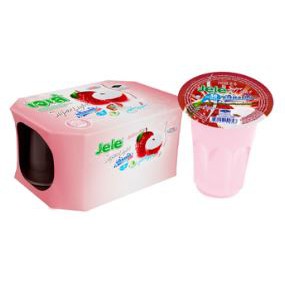 เจเล่ ซุปเปอร์ไลท์ ซัมเมอร์เฟรช รสลิ้นจี่ 125ml ยกแพ็ค 6ถ้วย แบบถ้วย ...