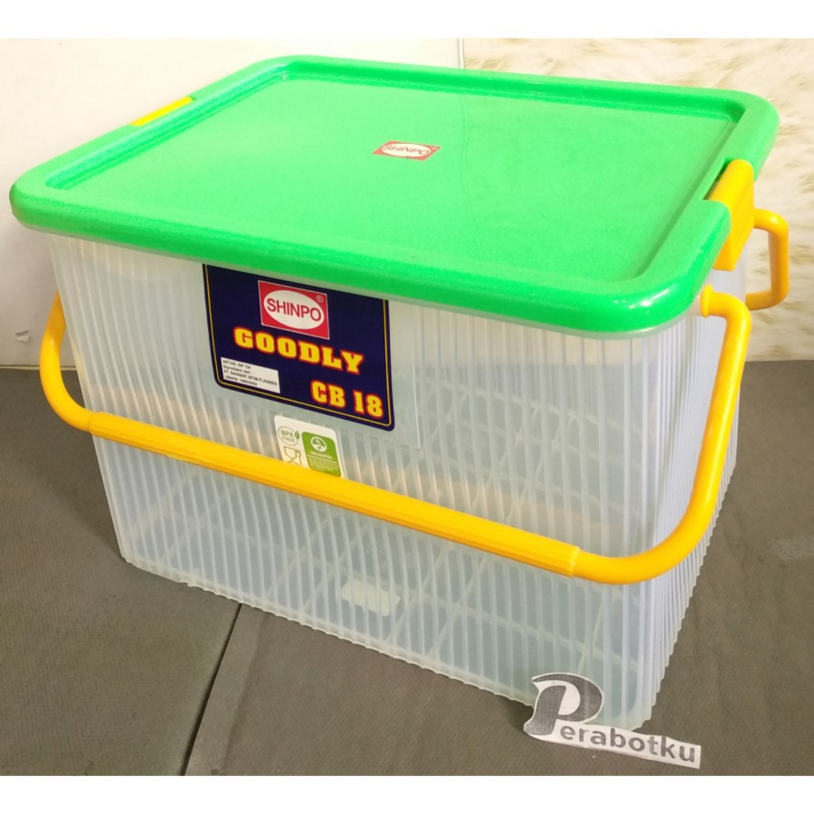 Shinpo Cb 18 กล่องภาชนะบรรจุอเนกประสงค์ - perabotku.th - ThaiPick