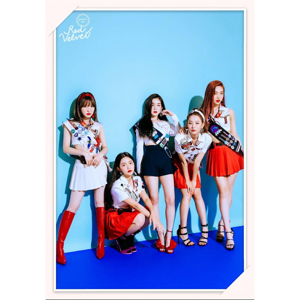 RED VELVET PROMOTIONAL POSTER | Shopee Thailand