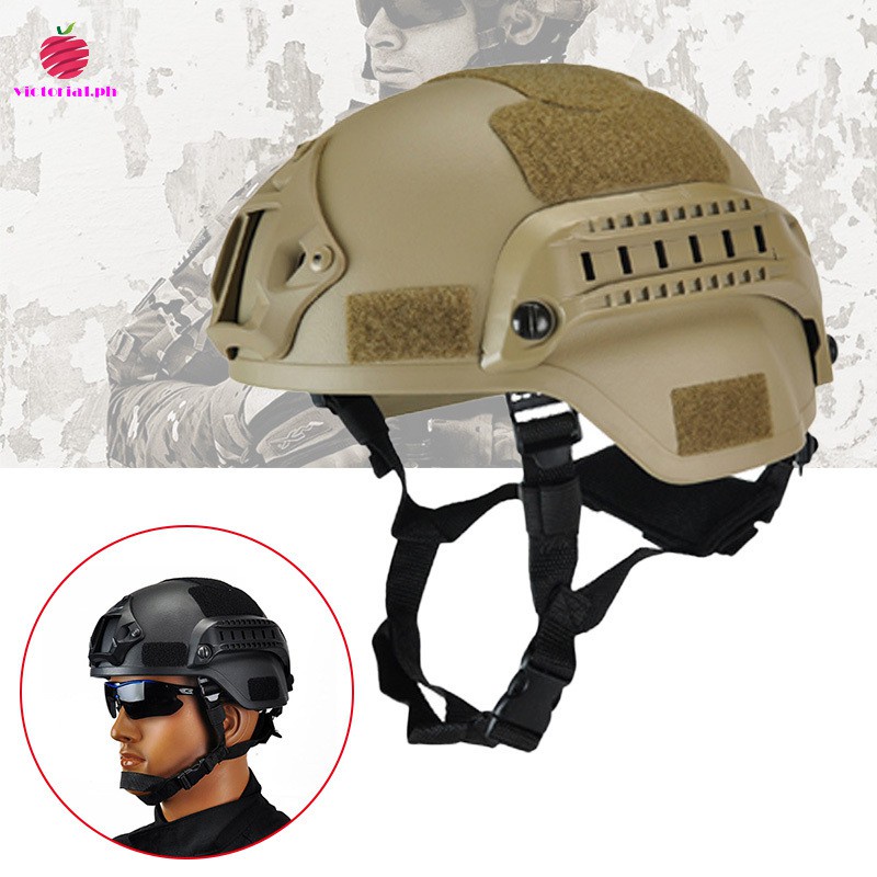 COD Military Tactical Helmet Airsoft Gear Paintball Head Protector with ...