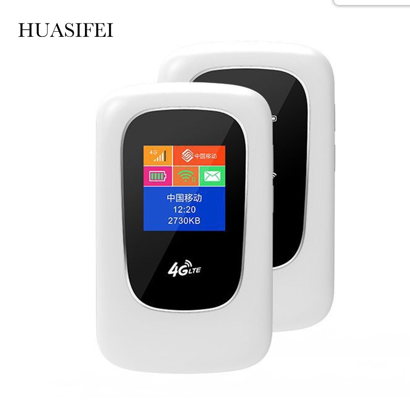 4G Lte Pocket Wifi Router Car Mobile Hotspot Wireless Home Networking ...