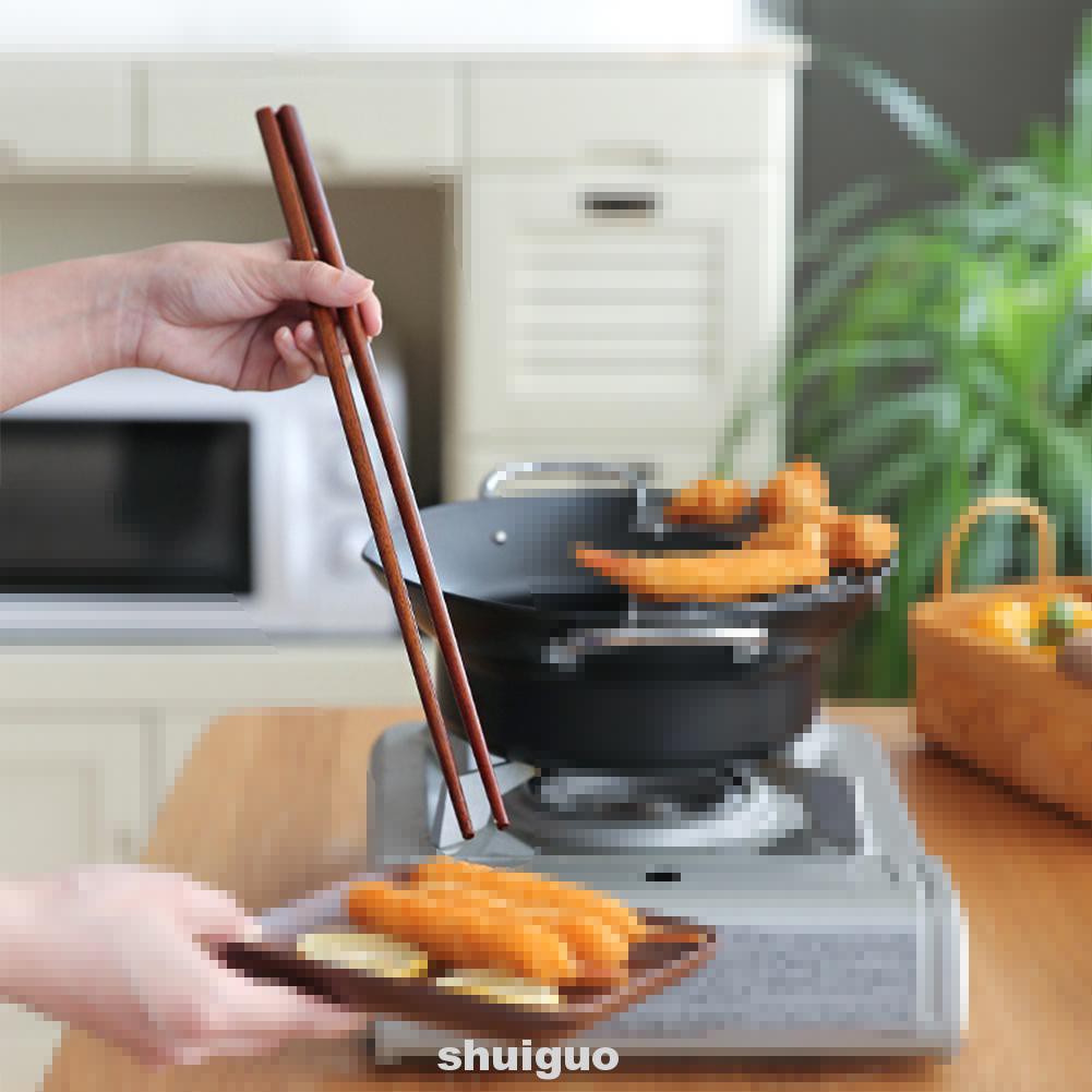 42cm Wooden Chopsticks Hot Pot Kitchen Tools Food Sticks - shuiguo.th ...