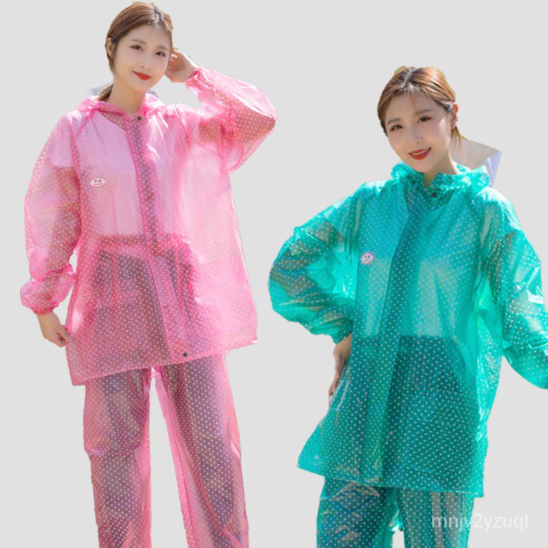 new๑Raincoat Protective Outer Wear Rain Pants Raincoat Suit Adult Men ...