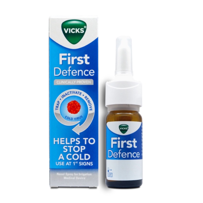 Vicks First Defence สเปรย์พ่นจมูก แก้อาการหวัด คัดจมูก | Shopee Thailand