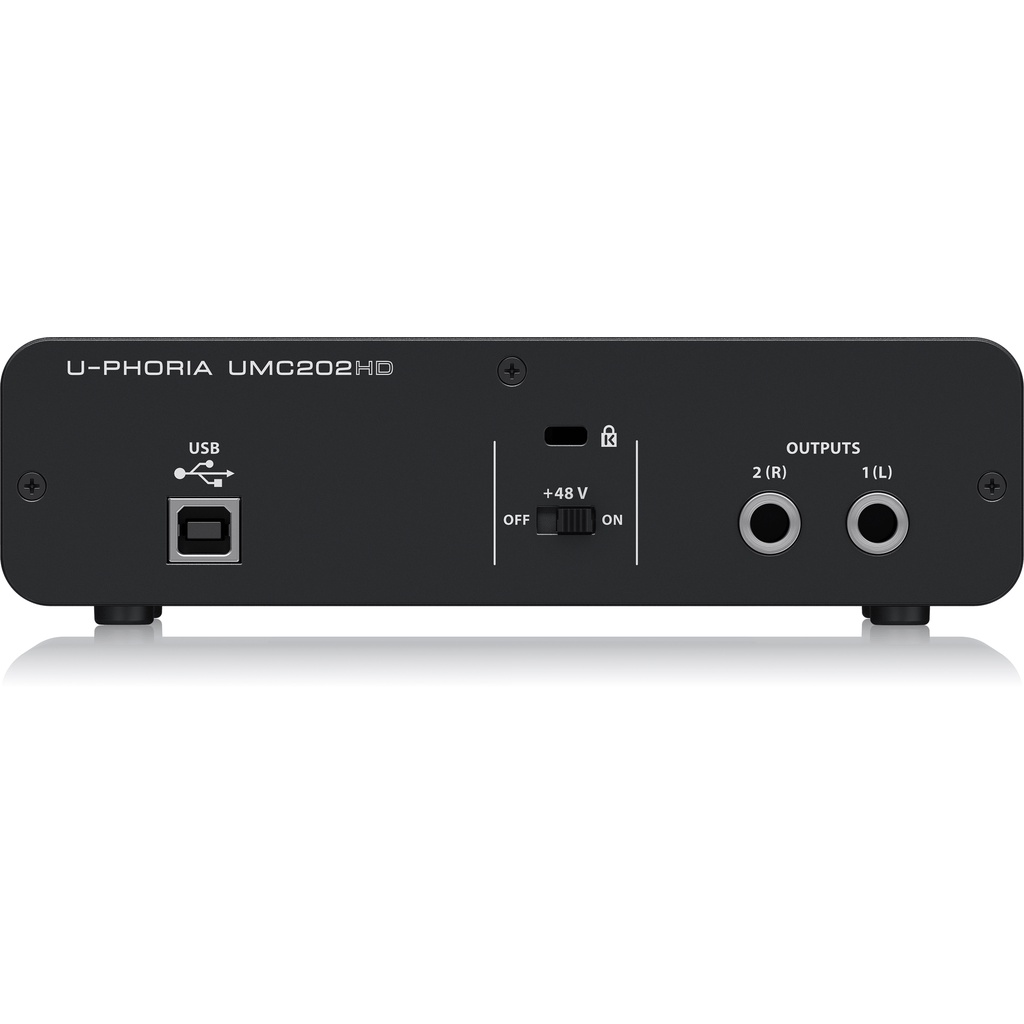 USB AUDIO INTERFACE U-PHORIA BEHRINGER UMC-202 HD - supakornmusic ...
