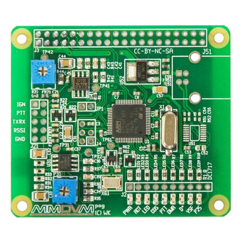 Mmdvm Dmr Trunk บอร์ดโมดูลดิจิตอล Pcb Multi Modem สําหรับ Raspberry Pi ...