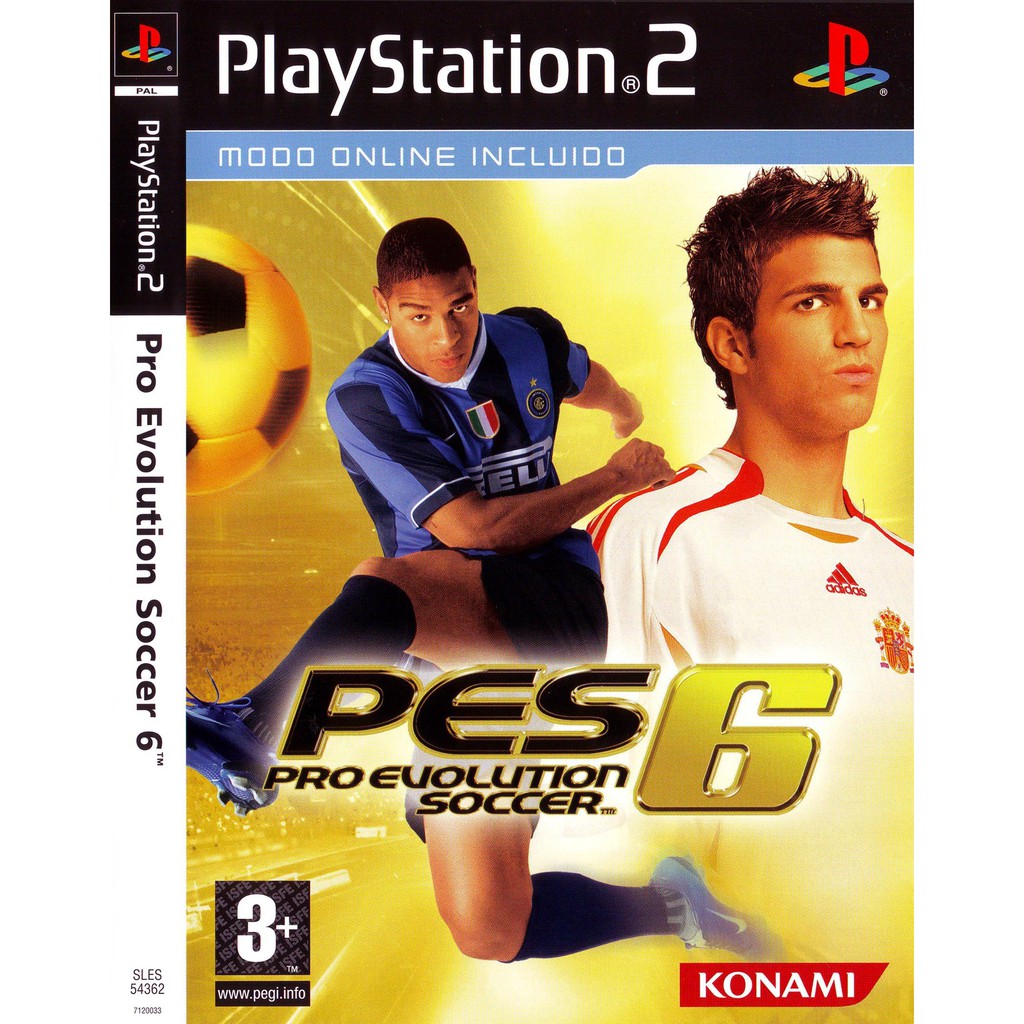 แผ่นเกมส์ PES 6 PS2 Playstation 2 คุณภาพสูง ราคาถูก | Shopee Thailand