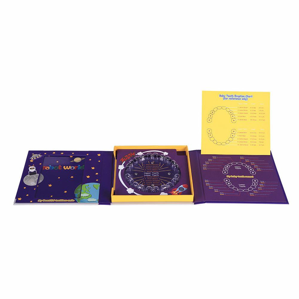 Gifthing Baby Teeth Keepsake Book teeth box – Robot World 09AL ...