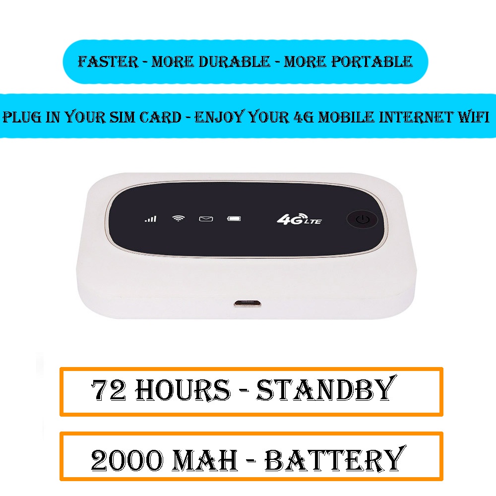 KuWFi 4G Wifi Router 4G FDDTDD LTE Routers 150Mbps Pocket Wifi Mini ...