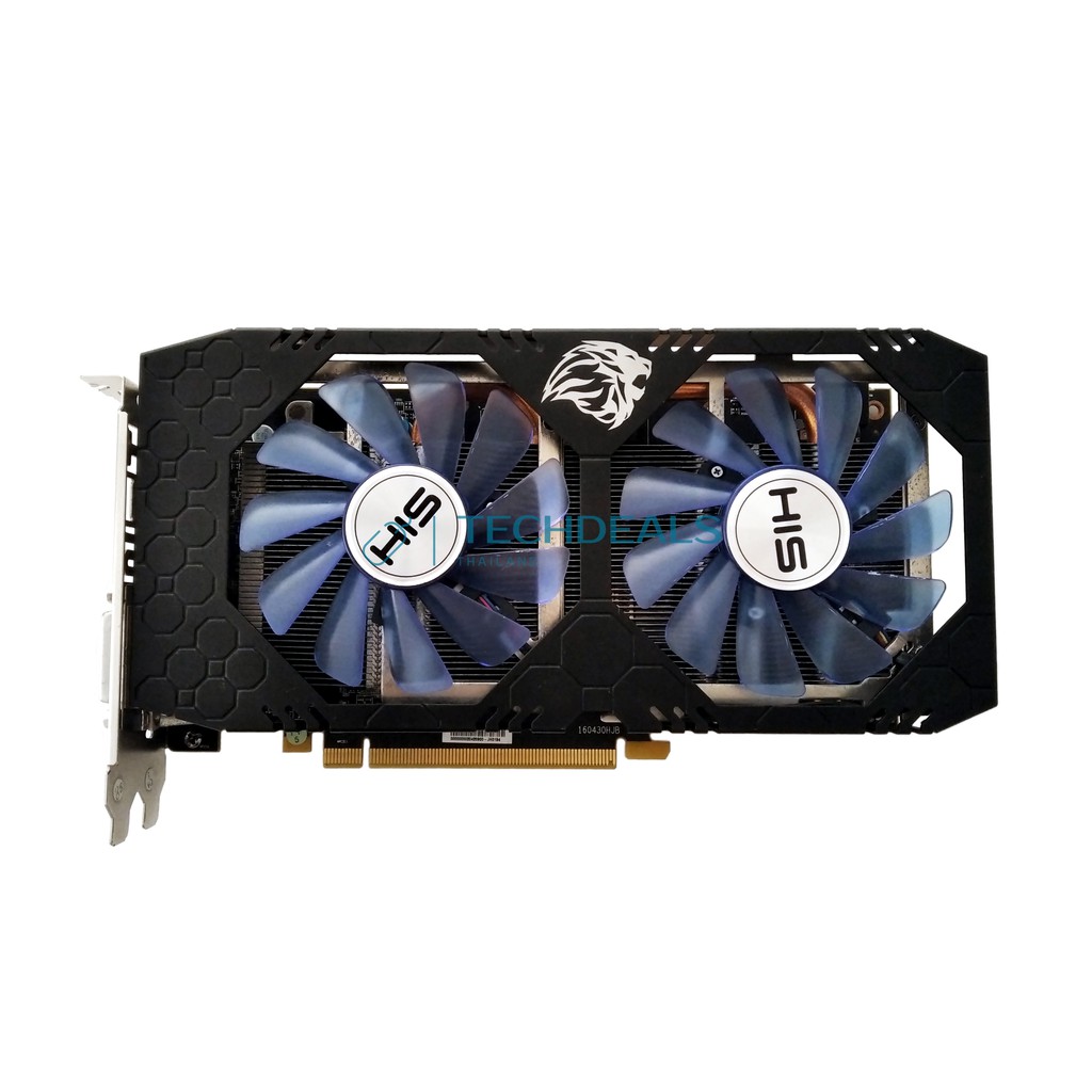 vga card กราฟฟิคการ์ด การ์ดจอ เอเอ็มดี AMD HIS RX 470 IceQ X² OC 4GB - thaitechdeals - ThaiPick