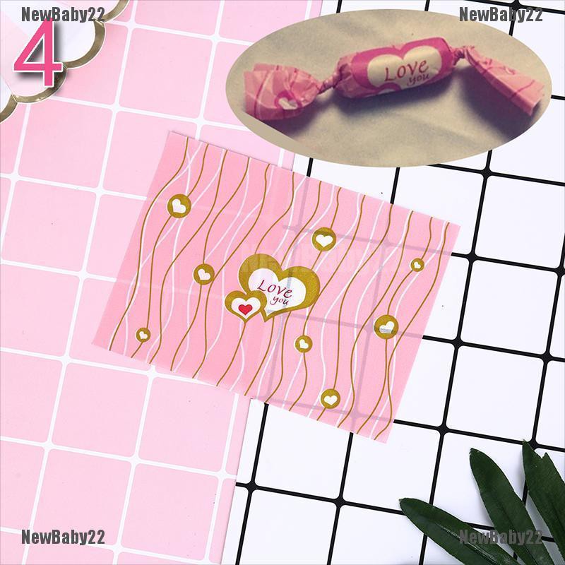 NBY 100sheets home handmade waterproof candy nougat wrapping paper ...