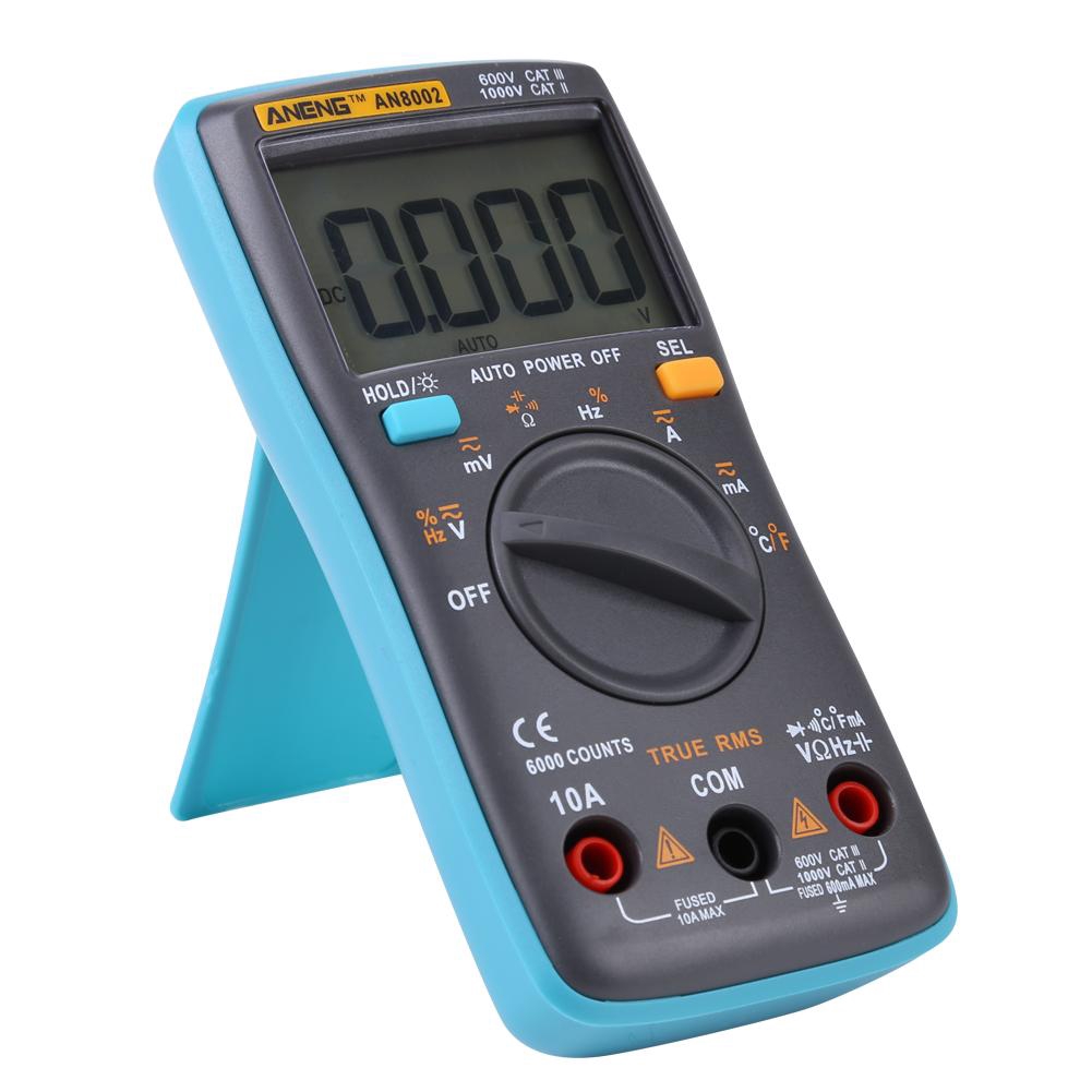 [สินค้าพร้อมส่ง] ANENG AN 8002 อุปกรณ์มัลติมิเตอร์ดิจิตอล AC / DC ...