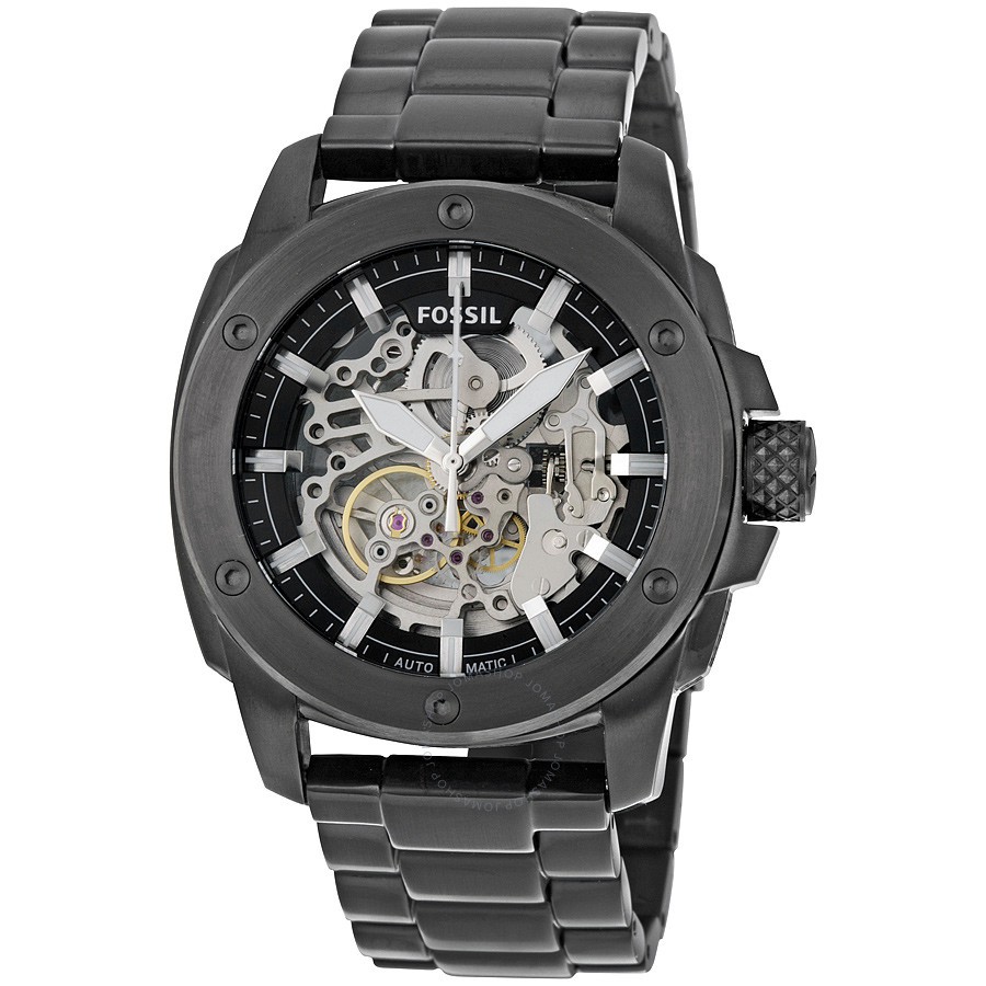 Fossil ME3080 Modern Machine Automatic Skeleton Dial Men's Watch ...
