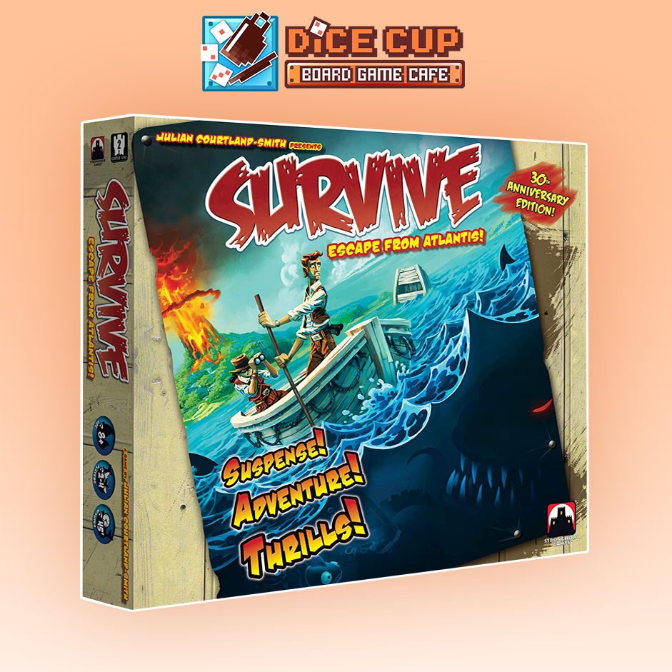 [ของแท้] Survive: Escape from Atlantis! Board Game | Shopee Thailand