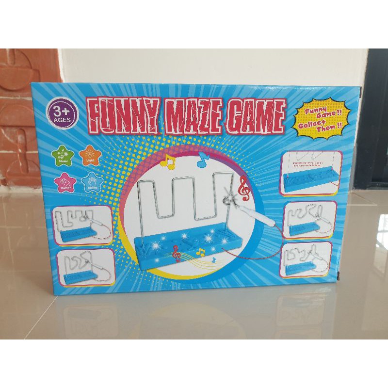Funny Maze Game เกมส์ทดสอบมือนิ่ง | Shopee Thailand