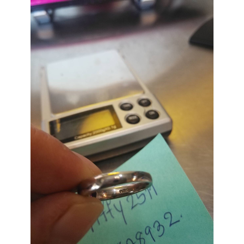 แหวน Pt 900 แท้ สภาพดี - ratchaneekeitsirikajon - ThaiPick