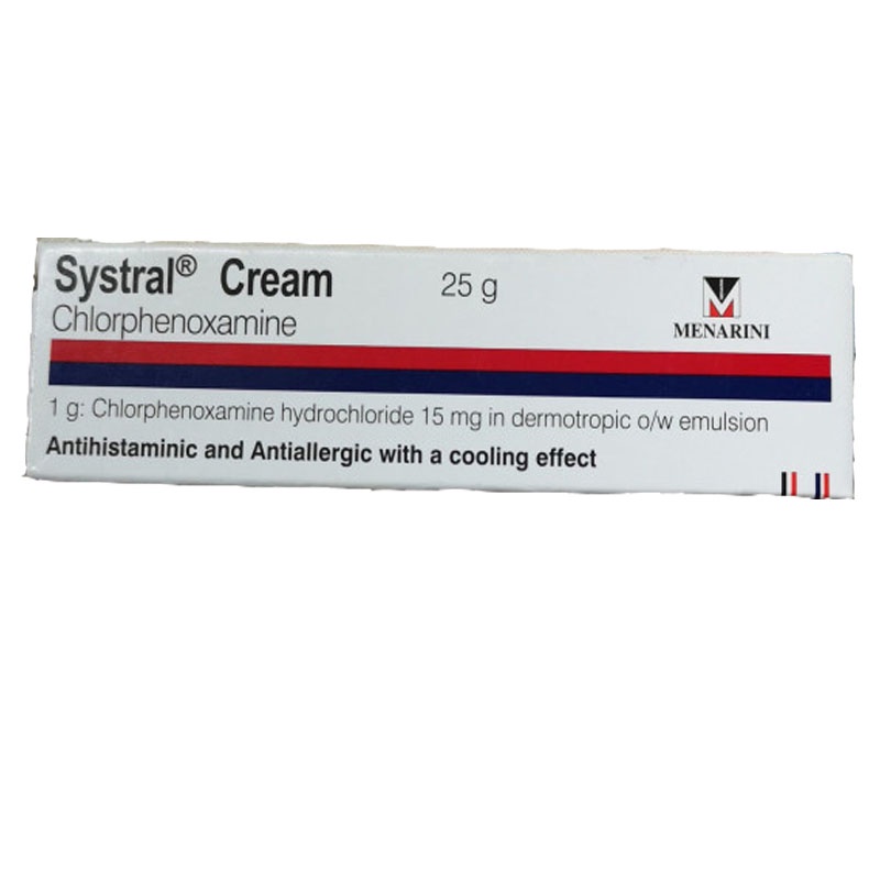 ((ส่งจากร้านยา))((1 หลอด))ซีสทราครีม ลดการแพ้มีผื่นคัน Systral cream มี ...
