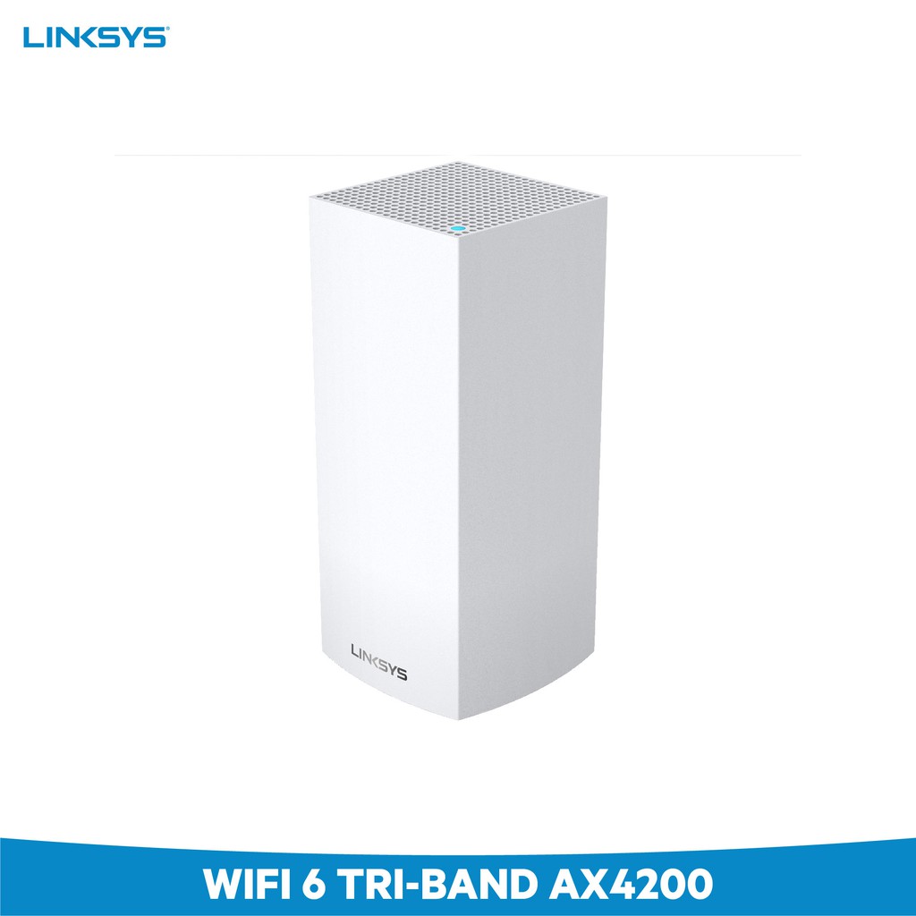 Linksys Velop MX8400 Tri-Band Mesh WiFi 6 System (AX4200) Pack 2 เราเต ...