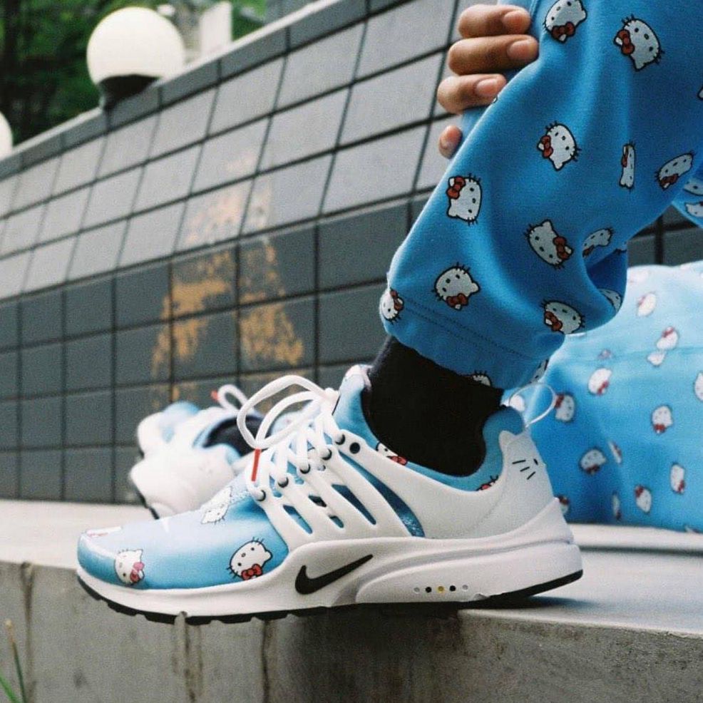 รองเท้าคลาสNike Hello Kitty Joint Nike Air Presto รองเท้าวิ่งลำลอง ...