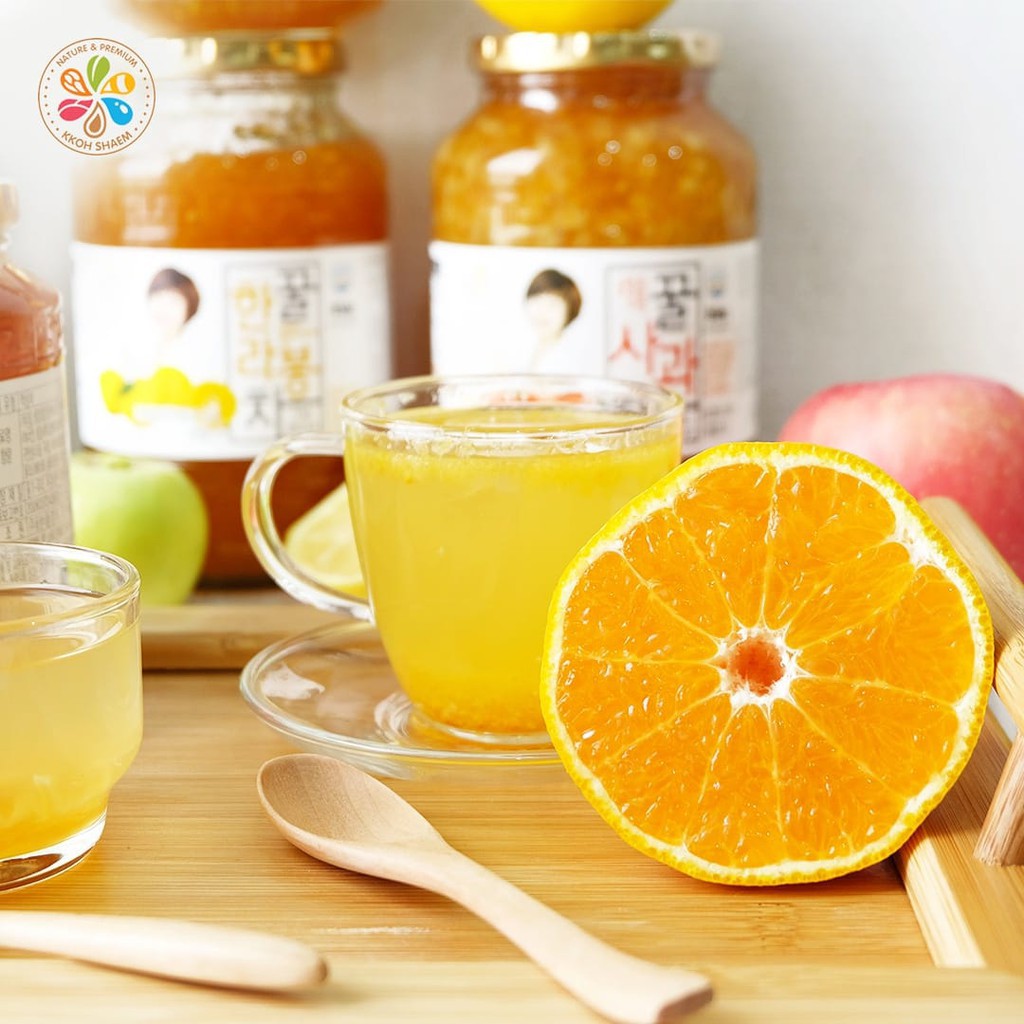 ชาส้มยูซุ ชาส้มเกาหลี ชาส้มผสมน้ำผึ้ง 꿀유자차 Kkoh Shaem Honey Citron Tea ...