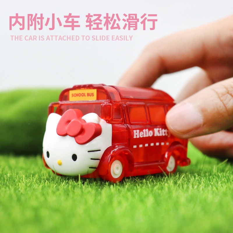 Hello Kitty Blind Box Twisted Eggs Assembling Building Blocks Ornament ...