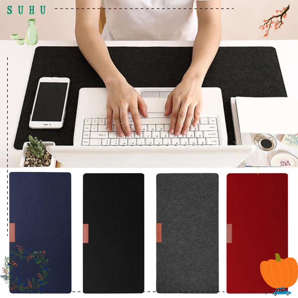 SUHU Modern Colorful Wool Felt Office Computer Table Large Desk Mat ...