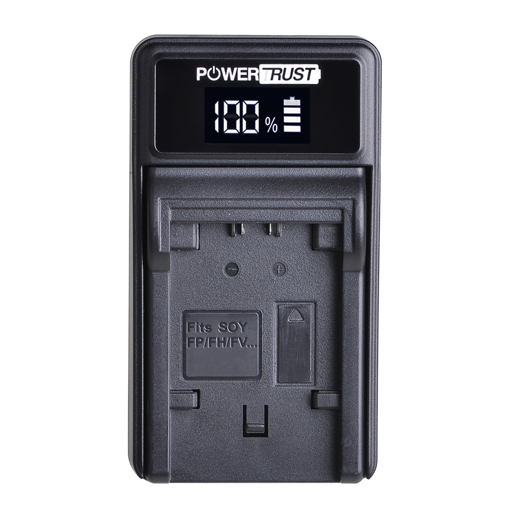 แบตเตอรี่กล้องแอคชั่น NP-FP70 Battery and LED USB Charger for Sony NP-FP70 FP71 FP90 FP91 and ...