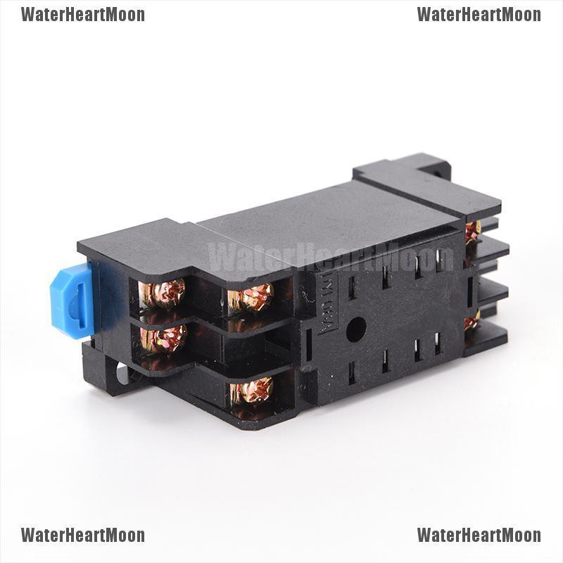 WaterHeartMoon 24VDC 5A Coil Power Relay MY2NJ HH52P-L 8 Pins 2P2T DPDT With Socket BaseHot ...