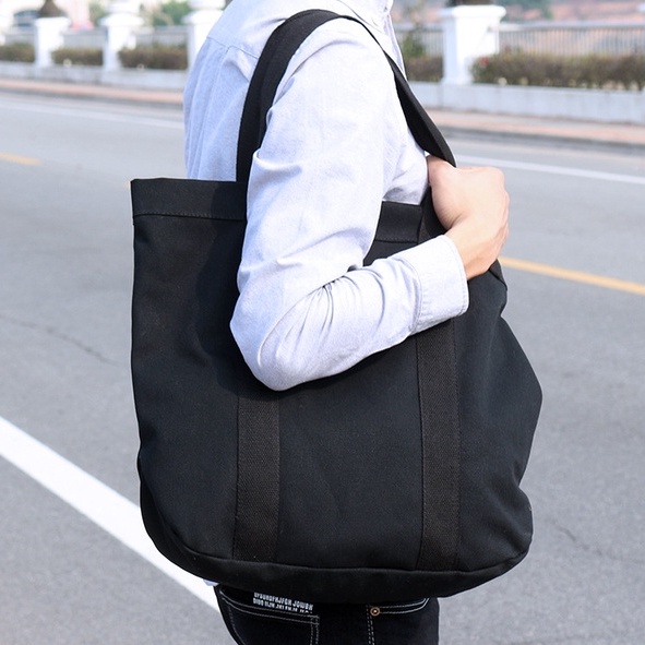 BAGB002 ???? พร้อมส่ง????แบนด์ END&START กระเป๋าผ้า กระเป๋าผ้าแบบหนา กระเป๋าผ้าหิ้ว กระเป๋าผ้า ...